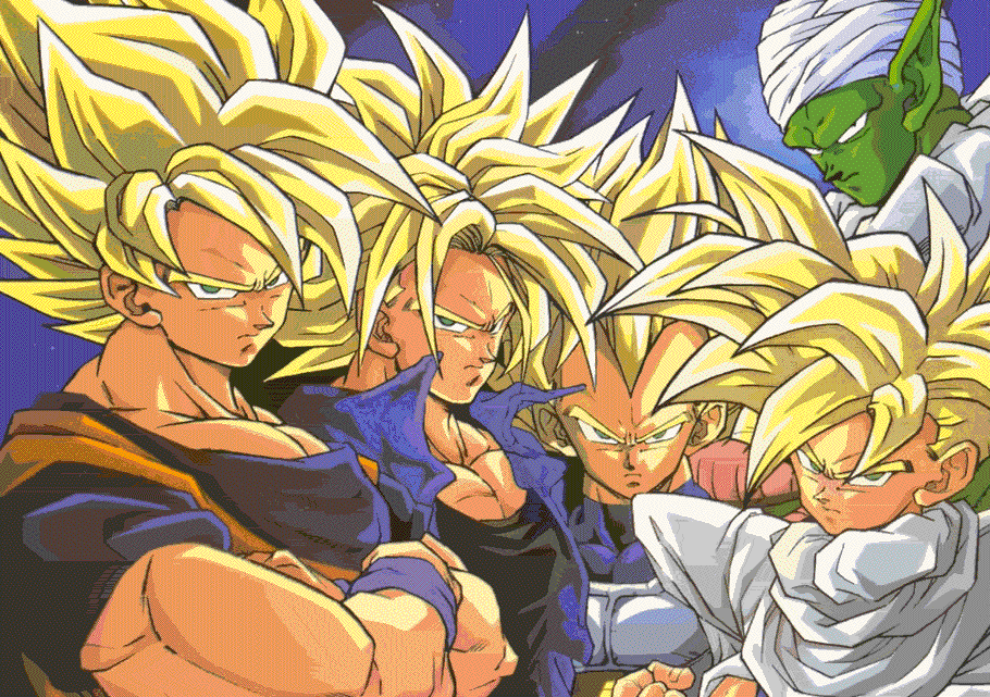 My Favorite Pictures of the Dbz Gang